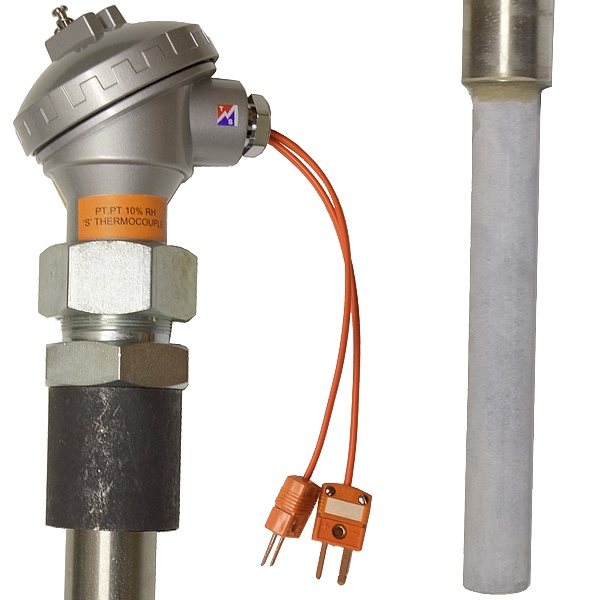 Bespoke Noble Metal Thermocouples ( Type R, Type S, Type B )